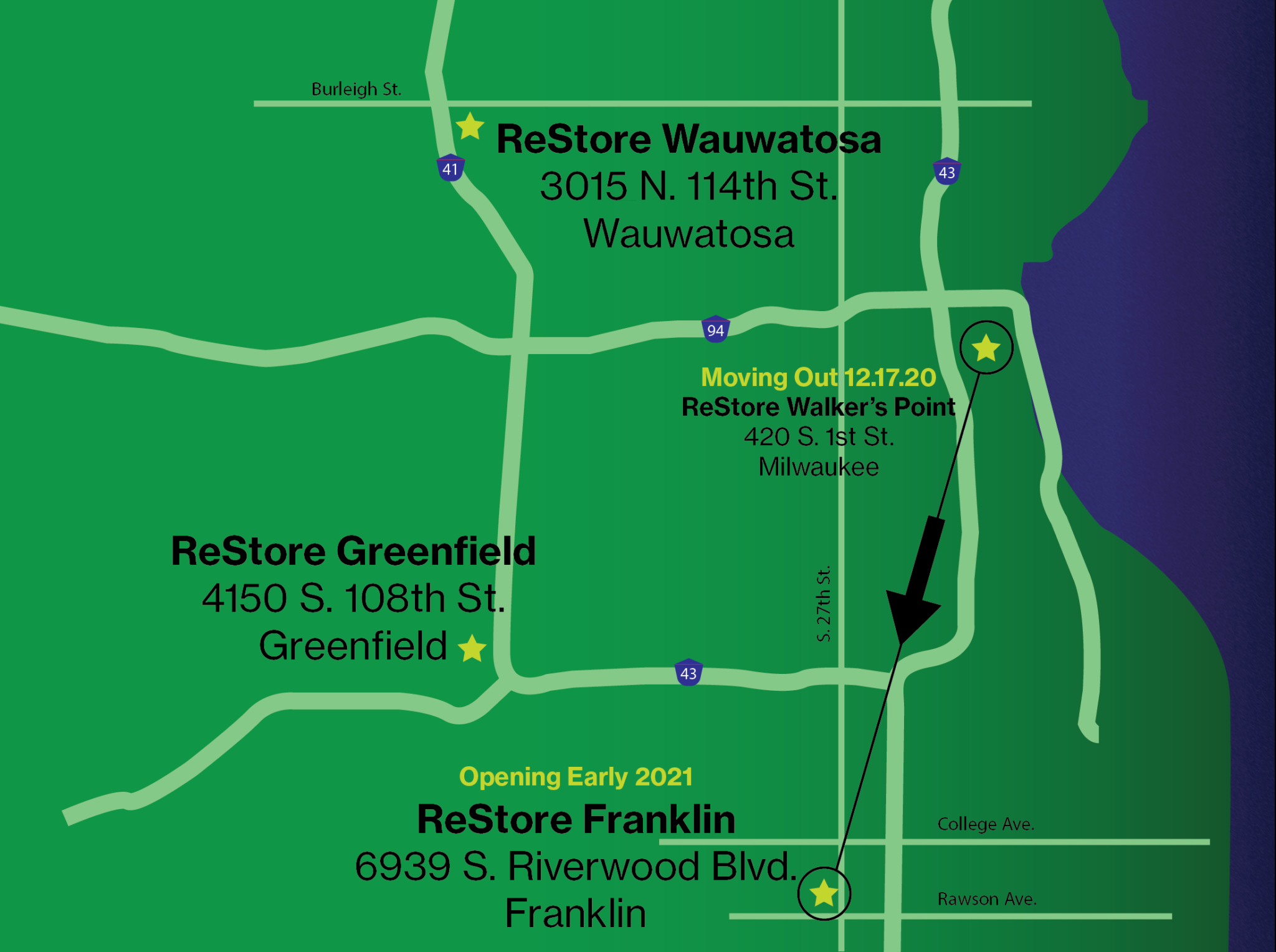 ReStore Walker’s Point Moving To Newer, Larger Location In Franklin ...